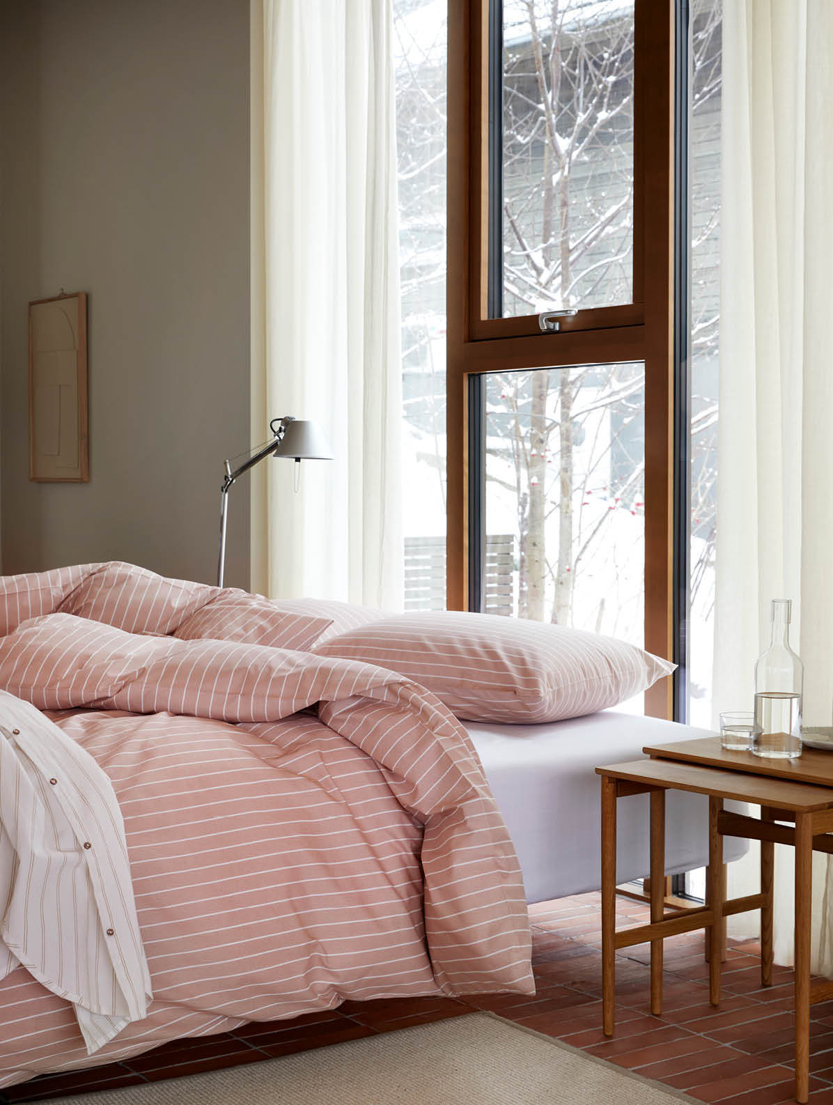 Pia påslakanset varm rosa